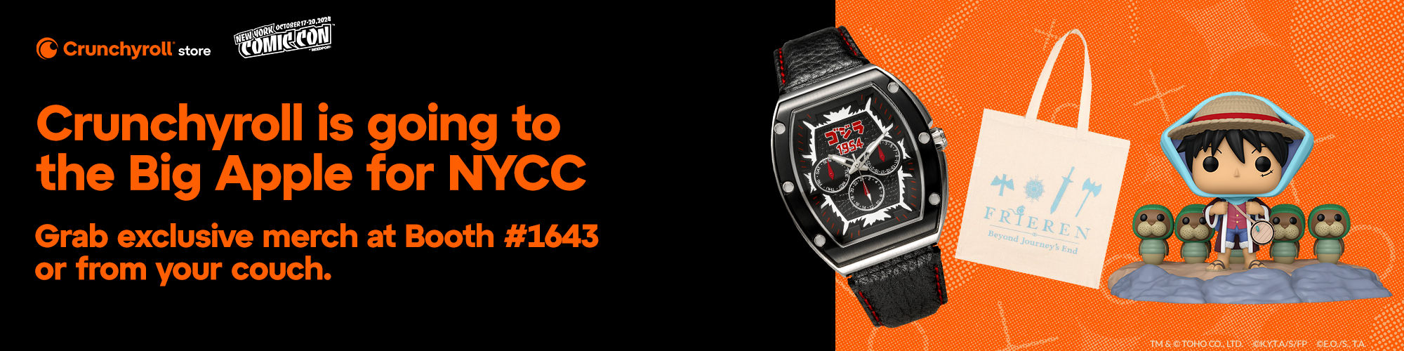 NYCC 2024 | Crunchyroll Store