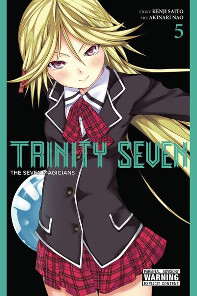 Trinity Seven Manga Volume 5 | Crunchyroll Store