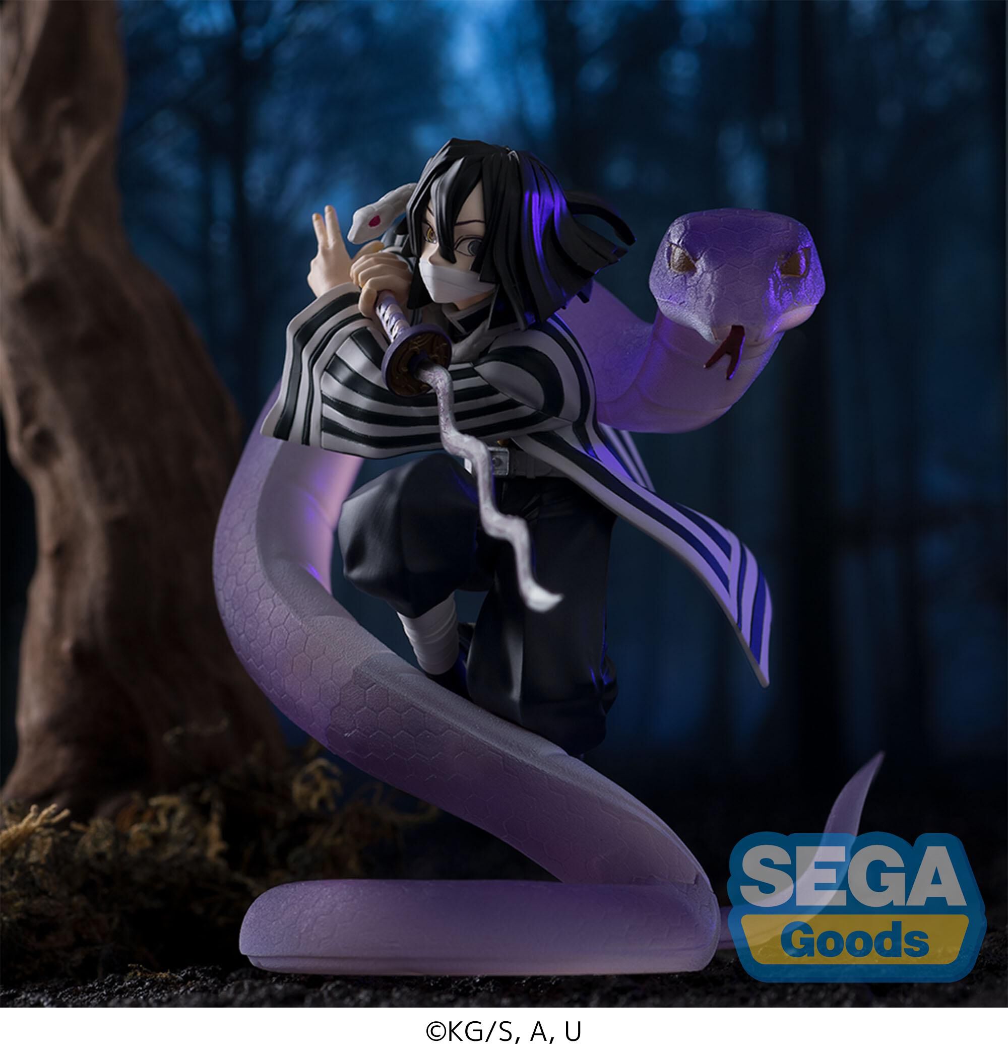 Demon Slayer: Kimetsu no Yaiba - Obanai Iguro XrossLink Prize Figure ...