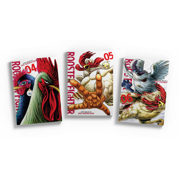 Rooster FIghter Manga (4-6) Bundle | Crunchyroll Store