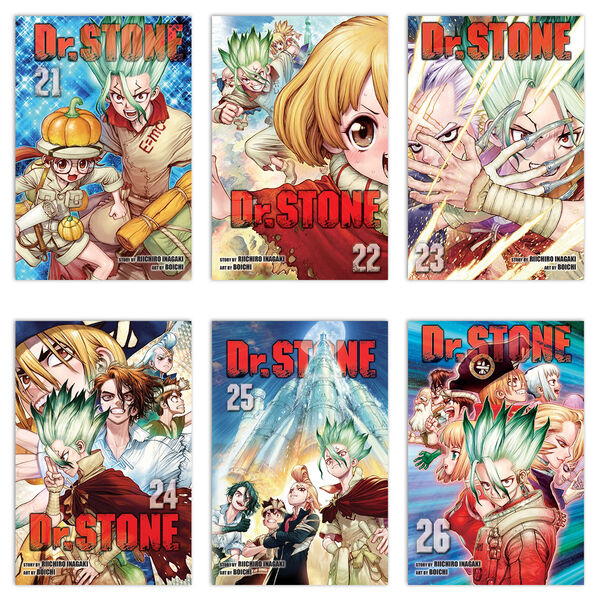 Dr. STONE Manga (21-26) Bundle | Crunchyroll Store