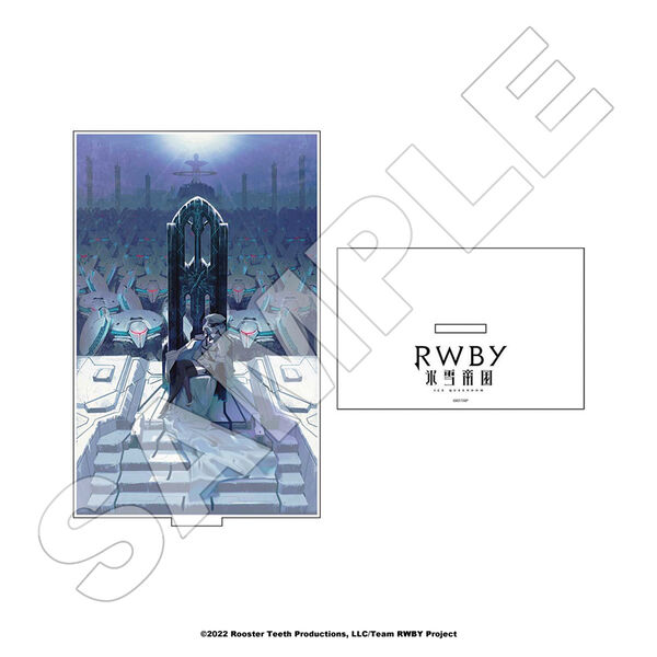 Weiss Schnee on Throne RWBY Ice Queendom Acrylic Standee | Crunchyroll ...