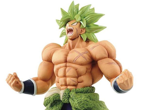 Dragon Ball Super - Super Saiyan Full Power Broly World Figure ...