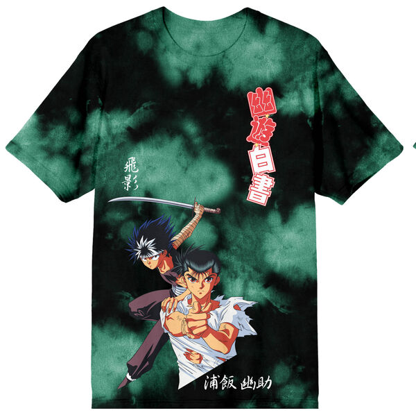 Yu Yu Hakusho - Hiei Yusuke Kanji Dye T-shirt - Crunchyroll Exclusive ...