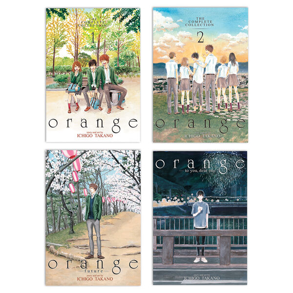 orange The Complete Collection (1-2) & Side Stories Manga Bundle ...