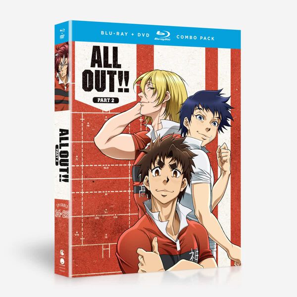 ALL OUT!! - Part 2 - Blu-ray + DVD | Crunchyroll Store