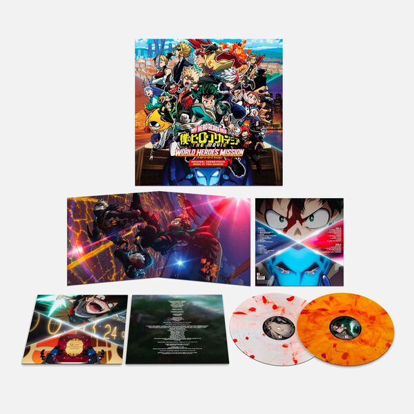 My Hero Academia: World Heroes' Mission - Original Soundtrack LP Vinyl ...