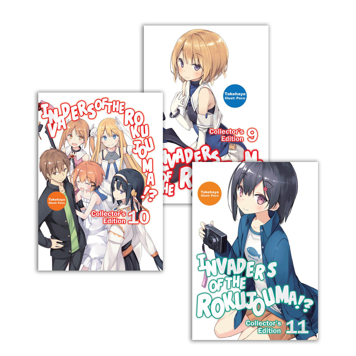 Invaders Of The Rokujouma!? Collector's Edition Novel Omnibus (9-11 ...