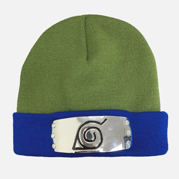 Naruto Shippuden - Hidden Leaf Forehead Protector Beanie | Crunchyroll ...