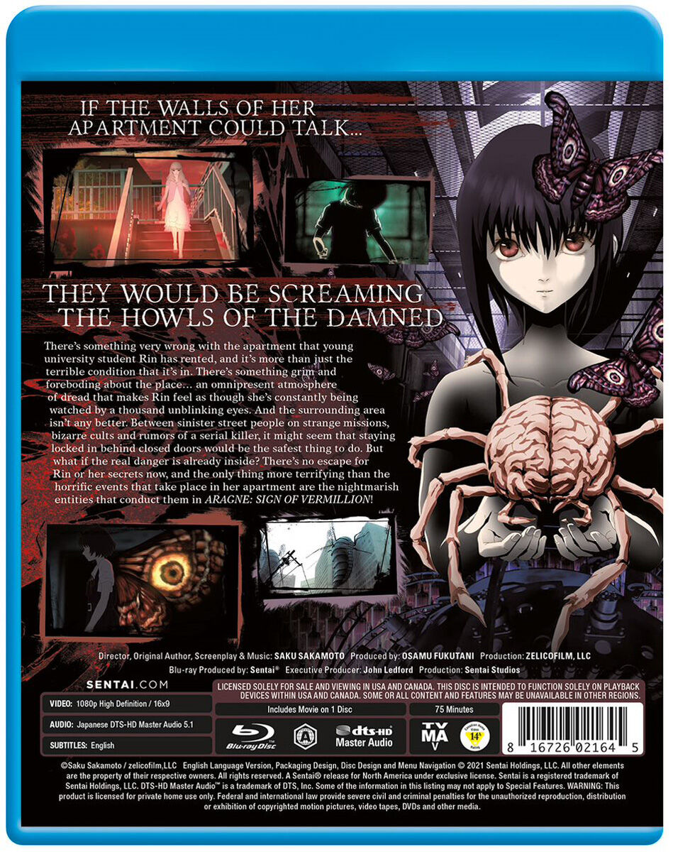 Aragne Sign of Vermillion Blu-ray | Crunchyroll Store