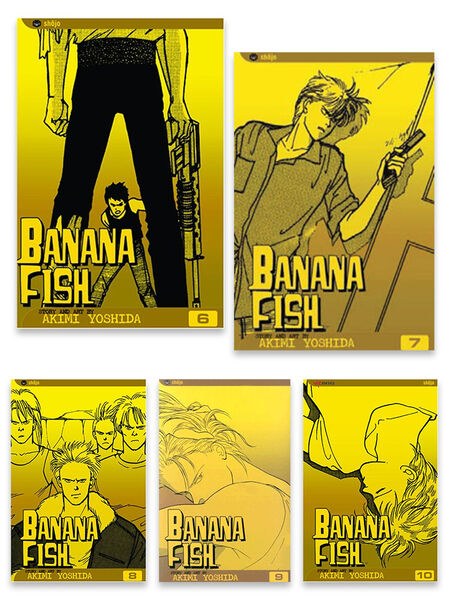 Banana Fish Manga (6-10) Bundle | Crunchyroll Store