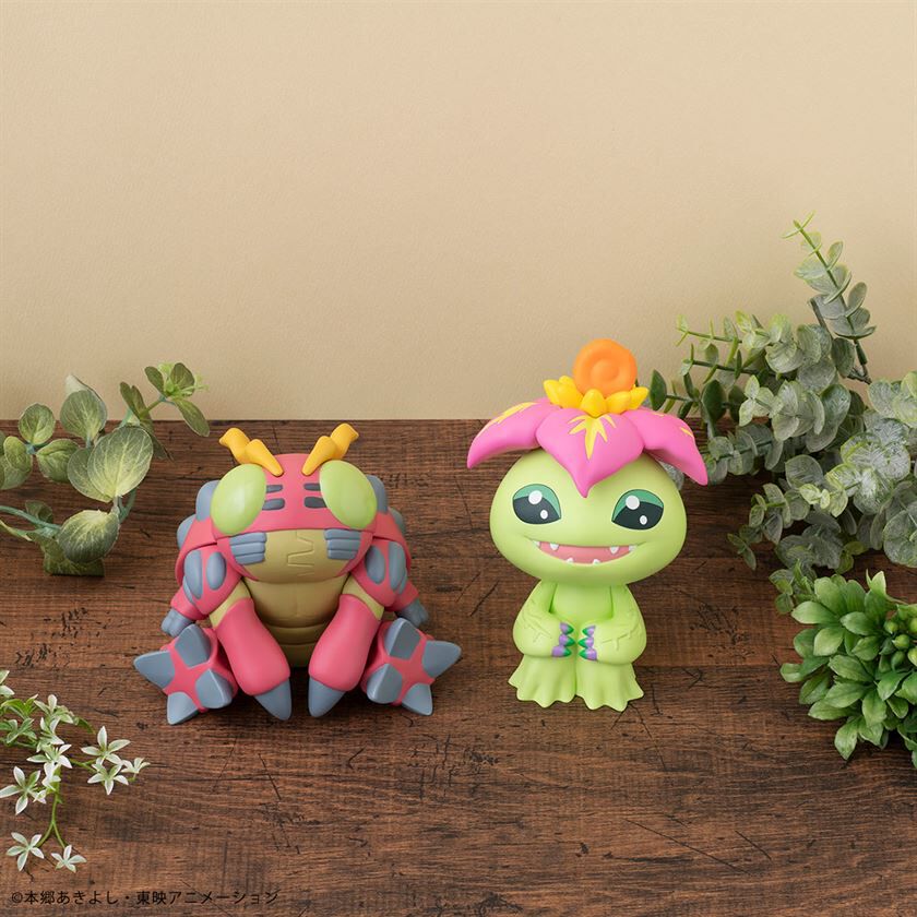 Digimon Adventure - Tentomon & Palmon Look Up Figure Set (With Gift ...
