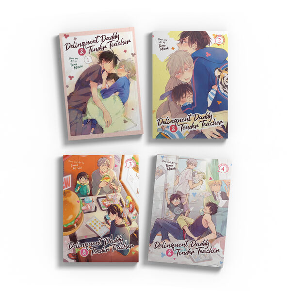 Delinquent Daddy and Tender Teacher Manga (1-4) Bundle | Crunchyroll Store