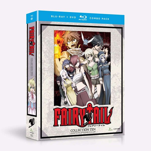Fairy Tail - Collection 10 - Blu-ray + DVD | Crunchyroll Store