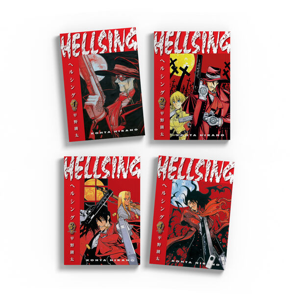 Hellsing Manga 2nd Ed (1-4) Bundle | Crunchyroll Store