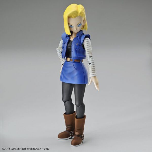 Dragon Ball Z - Android 18 Figure-rise Standard Model Kit | Crunchyroll ...