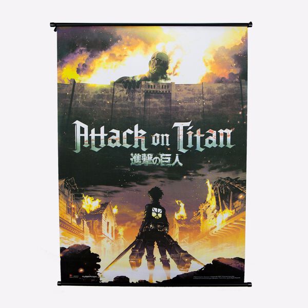 Attack on Titan - Key Art Wall Scroll | Crunchyroll Store