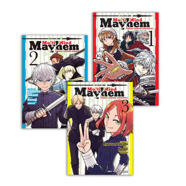 Multi-Mind Mayhem Isekai Tensei Soudouki Manga (1-3) Bundle ...