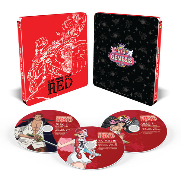 One Piece Film Red - Movie - 4K + Blu-ray - SteelBook | Crunchyroll Store