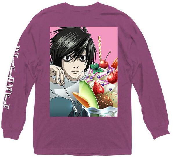 Death Note - L Sundae Long Sleeve Shirt - Crunchyroll Exclusive ...