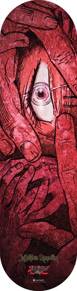 Jujutsu Kaisen - Mahito's Eye Skateboard Deck | Crunchyroll Store