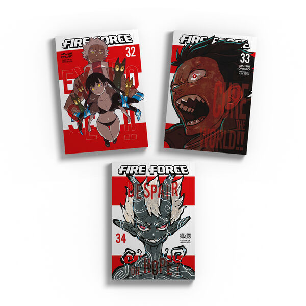 Fire Force Manga (32-34) Bundle | Crunchyroll Store