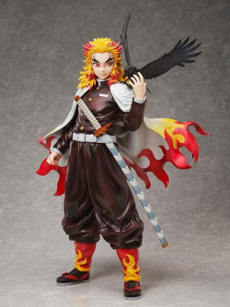 Demon Slayer: Kimetsu no Yaiba - Kyojuro Rengoku 1/4 Scale Figure (End ...