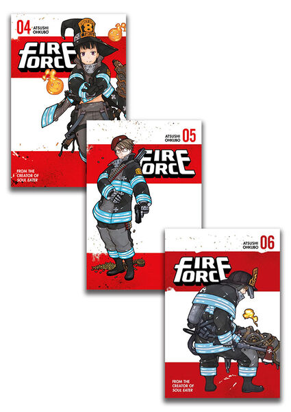 Fire Force Manga (4-6) Bundle | Crunchyroll Store
