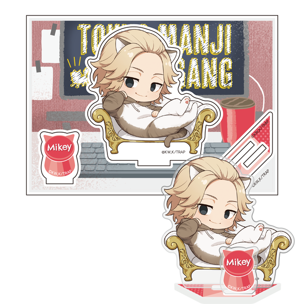 Tokyo Revengers - Manjiro Sano Cat Acrylic Stand Figure | Crunchyroll Store