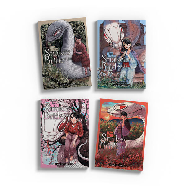 The Great Snake's Bride Manga (1-4) Bundle | Crunchyroll Store