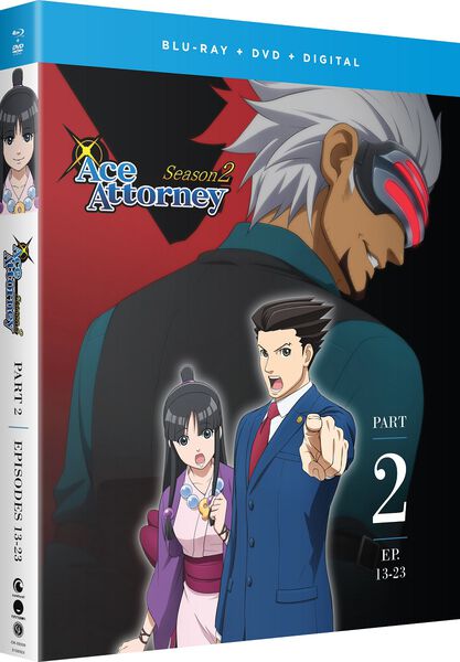 Ace Attorney - Season 2 Part 2 - Blu-ray + DVD | Crunchyroll Store