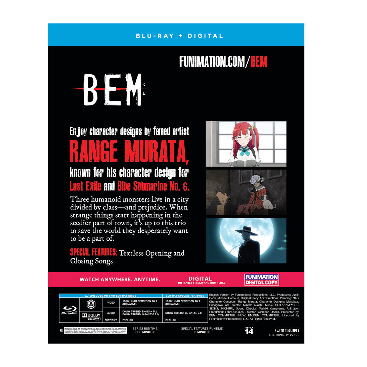 BEM - The Complete Series - Blu-ray | Crunchyroll store