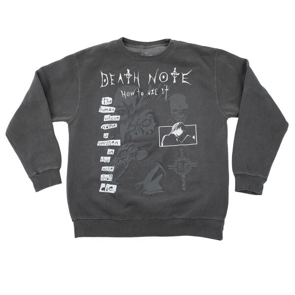 Death Note - Rules of the Death Note Sweatshirt | Crunchyroll Store ...