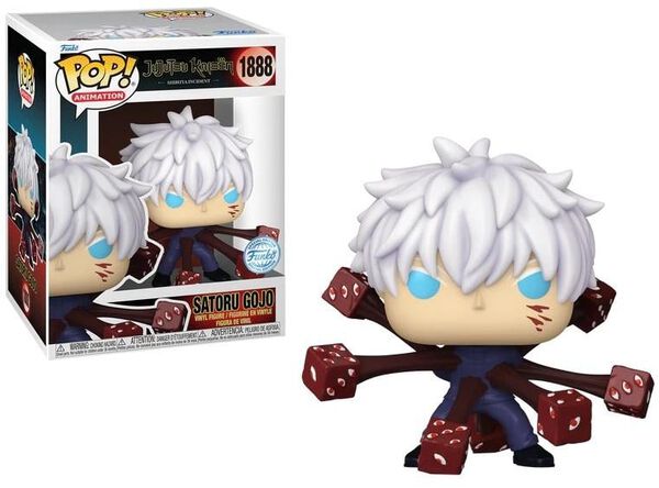 JUJUTSU KAISEN - FUNKO POP Premium No. 1888 - Gojo (Trapped) MIX FIG ...