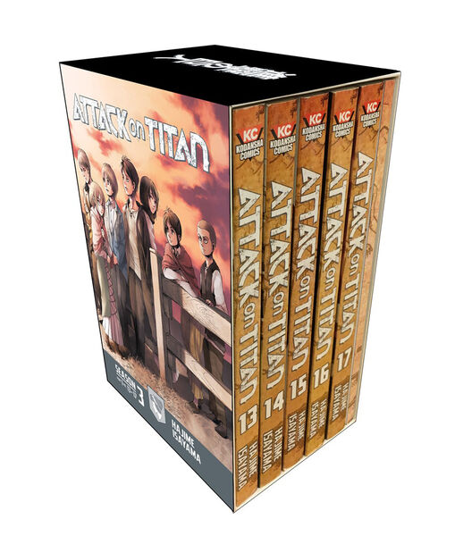 Attack on Titan Season 3 Part 1 Manga Box Set | Crunchyroll Store