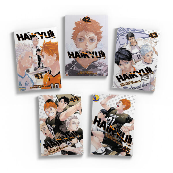 Haikyu!! Manga (41-45) Bundle | Crunchyroll Store
