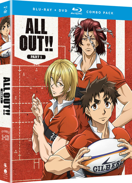 ALL OUT!! - Part 1 - Blu-ray + DVD | Crunchyroll Store