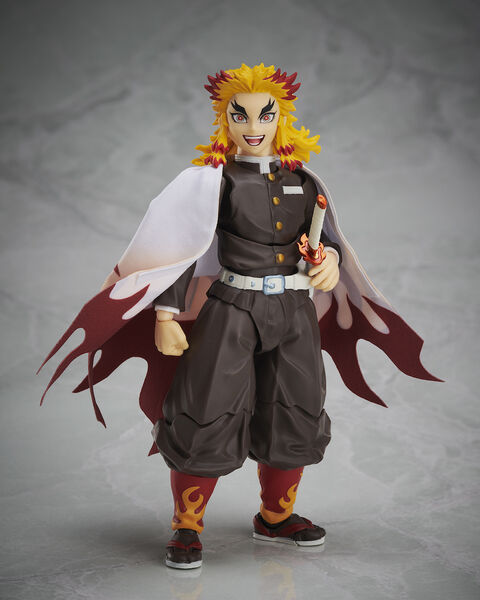 Demon Slayer: Kimetsu no Yaiba - Kyojuro Rengoku 1/12 Scale Figure ...