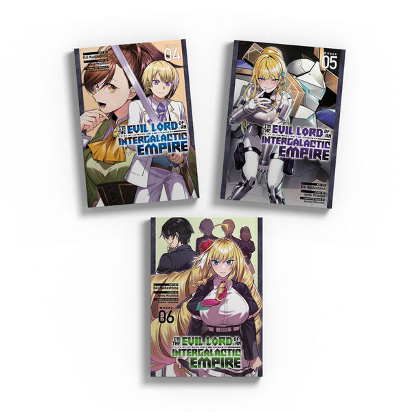 I'm the Evil Lord of an Intergalactic Empire! Manga (4-6) Bundle ...