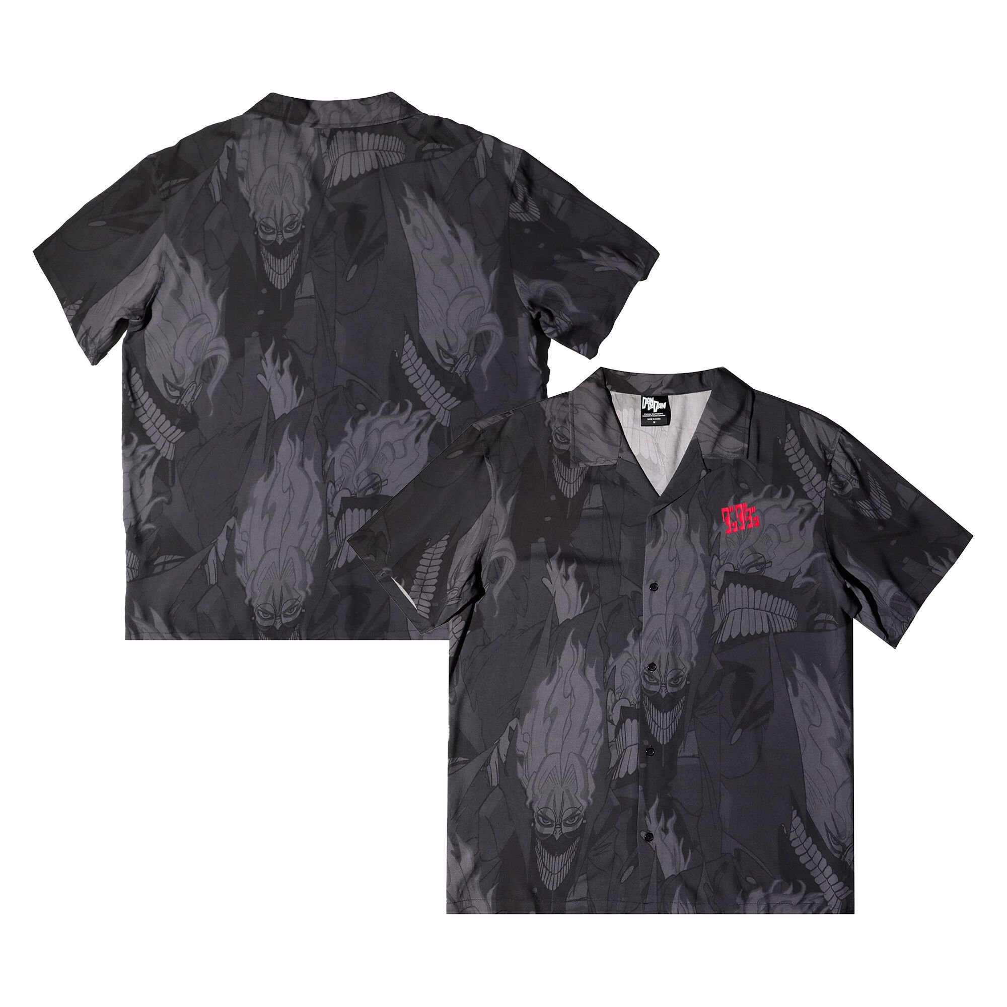 DAN DA DAN - Okarun Cursed Form Button Down Shirt - Crunchyroll ...