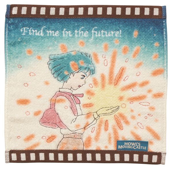 Howl's Moving Castle - Howl Film Reel Mini Towel | Crunchyroll Store