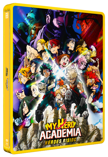 MY HERO ACADEMIA "HEROES RISING" - LE FILM - STEELBOOK - BLU-RAY + DVD ...
