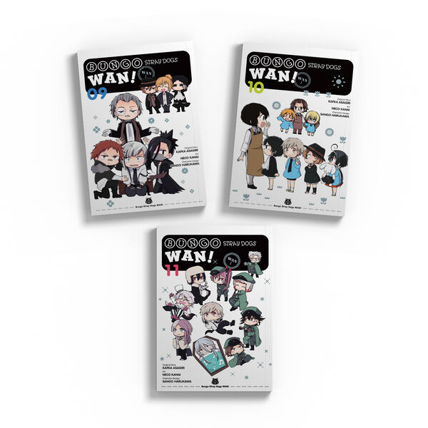 Bungo Stray Dogs: Wan! Manga (9-11) Bundle | Crunchyroll Store