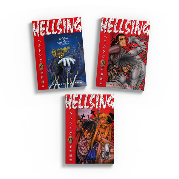 Hellsing Manga 2nd Ed (8-10) Bundle | Crunchyroll Store