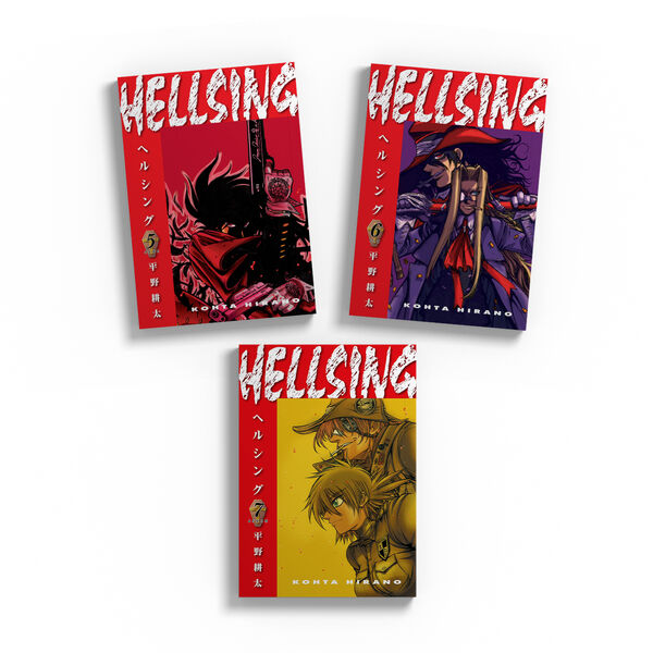 Hellsing Manga 2nd Ed (5-7) Bundle | Crunchyroll Store