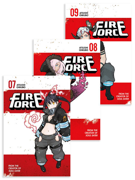 Fire Force Manga (7-9) Bundle | Crunchyroll Store