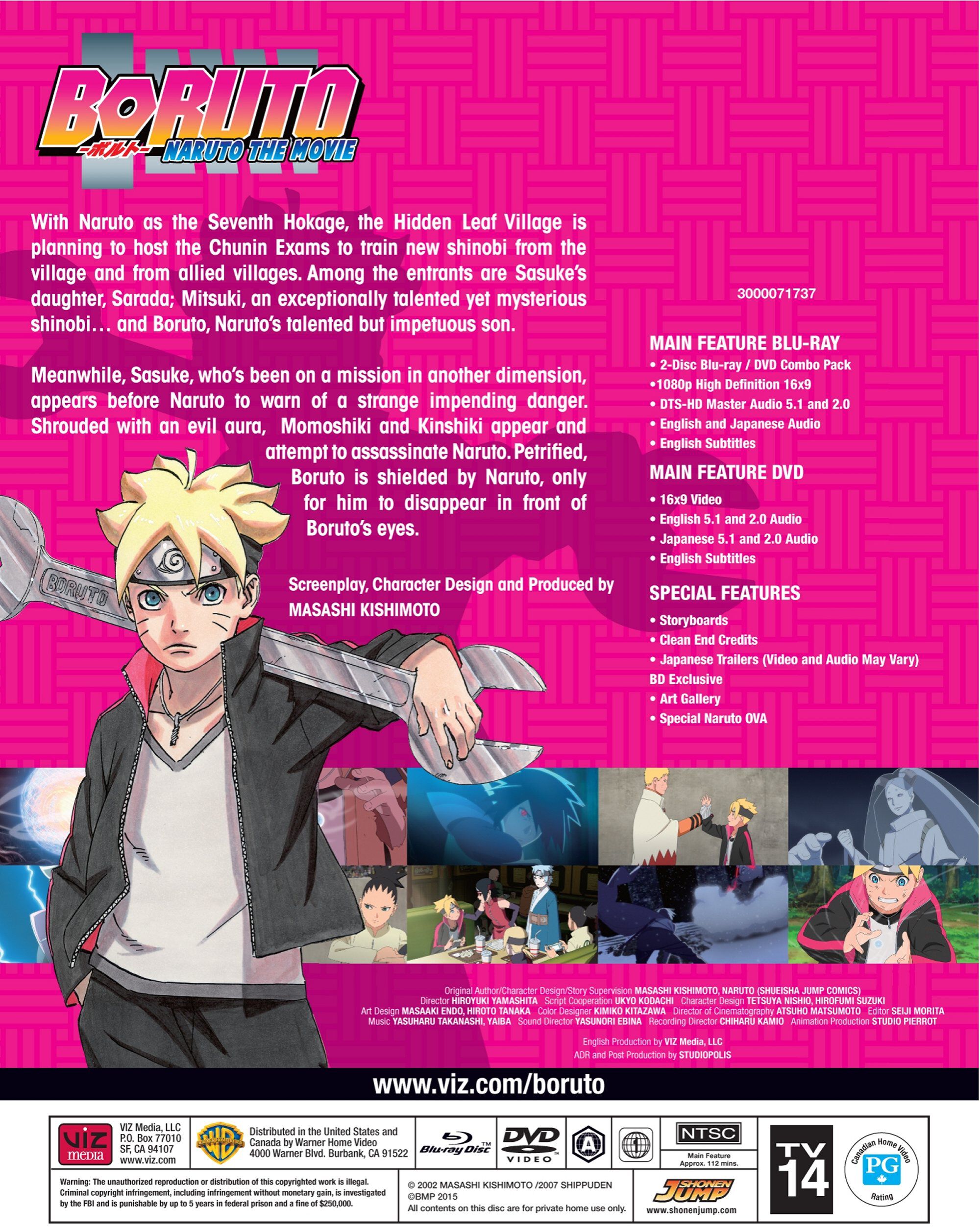 Boruto Naruto the Movie Blu-ray/DVD | Crunchyroll Store