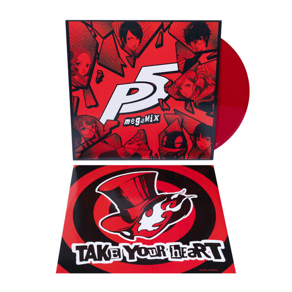 Persona 5 - Megamix Vinyl - Red Retail Variant | Crunchyroll Store