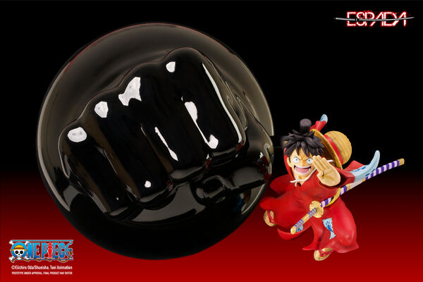 Monkey D Luffy One Piece Breach Wall Art Line Figure | Crunchyroll Store