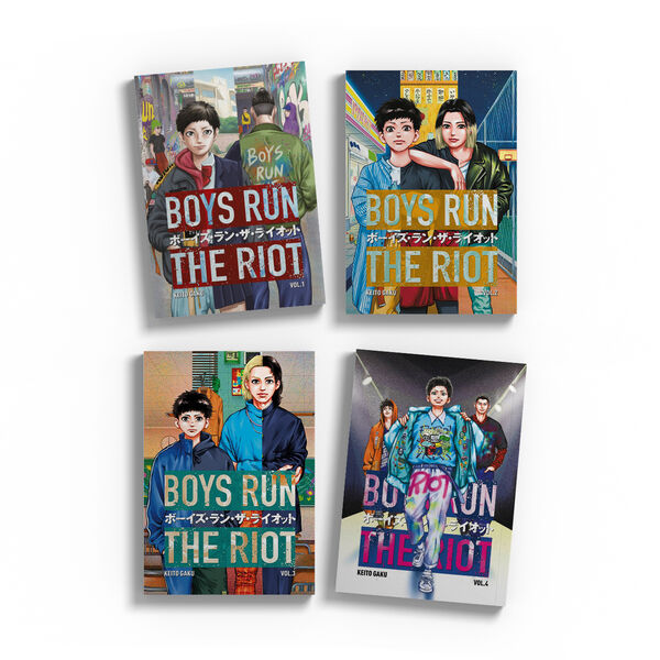 Boys Run the Riot Manga (1-4) Bundle | Crunchyroll Store